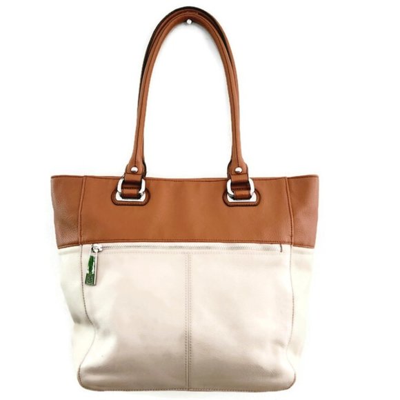 Tignanello | Bags | Tignanello Womens Genuine Pebbled Leather Double ...